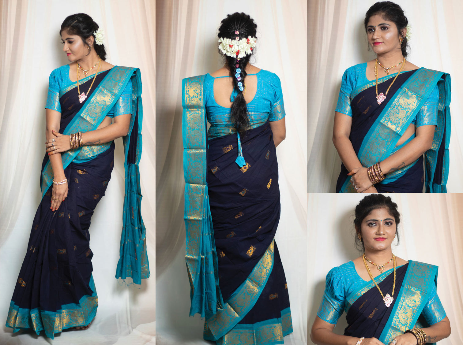 Madurai Sungudi Cotton Premium Sarees – ShivFabricWorld